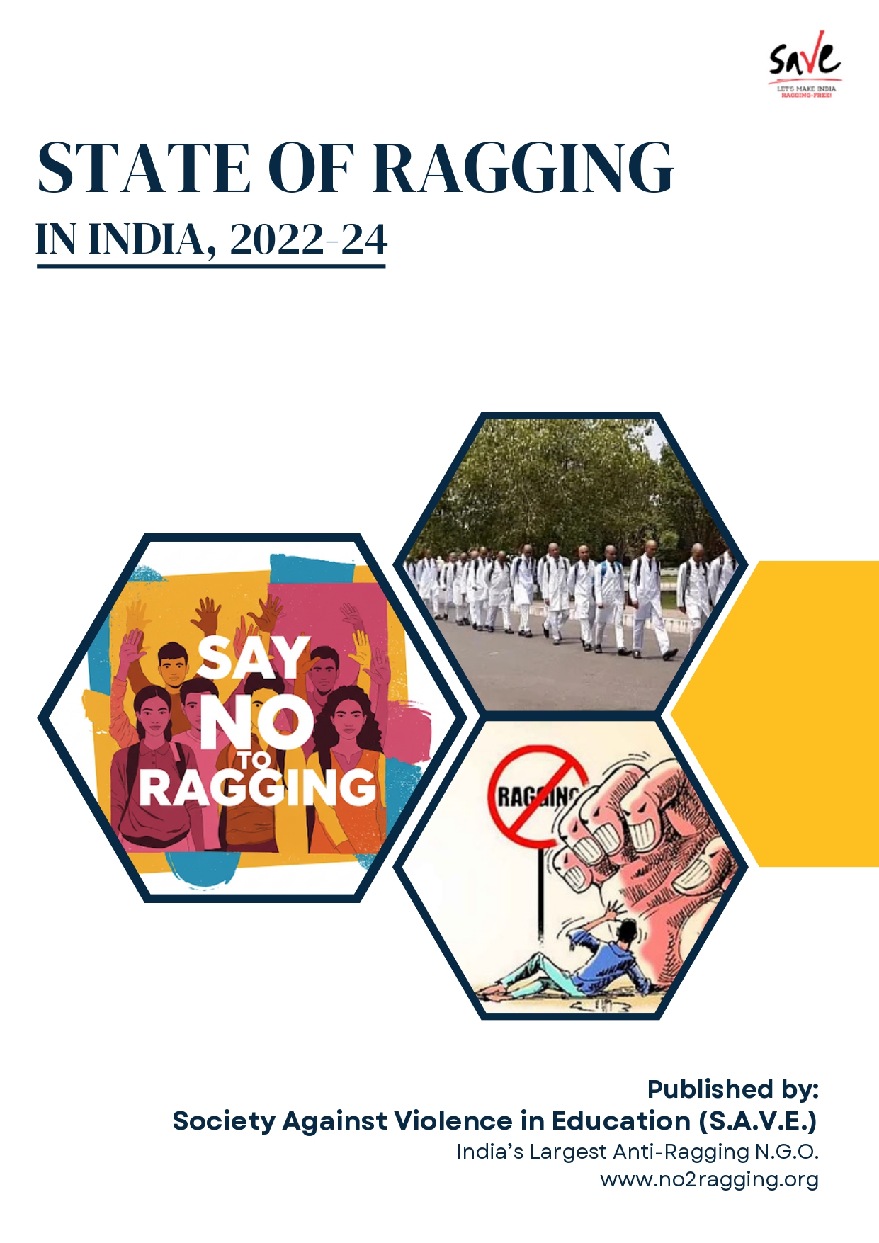 State of Ragging in India 2022-24 - Society Against Violence in Education